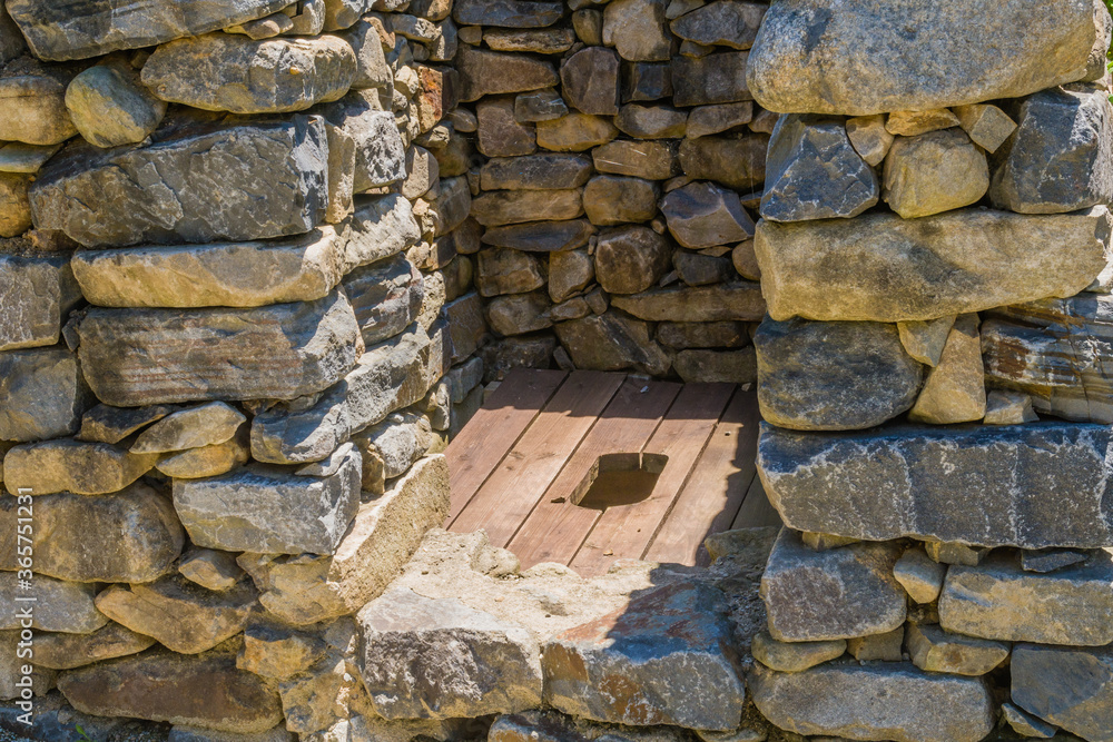 Open air squat toilet Stock Photo | Adobe Stock