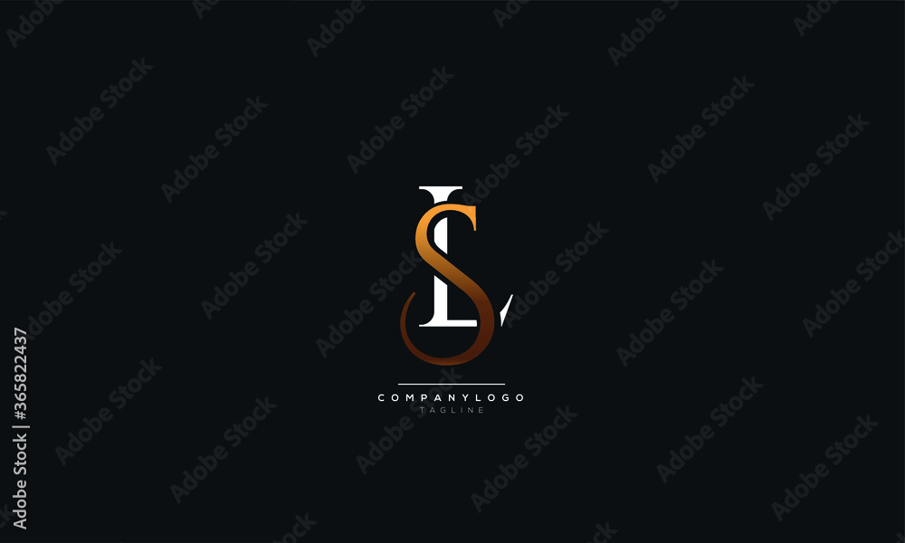 Letter LS SL L S Logo Alphabet Design Icon Vector Symbol Stock Vector ...