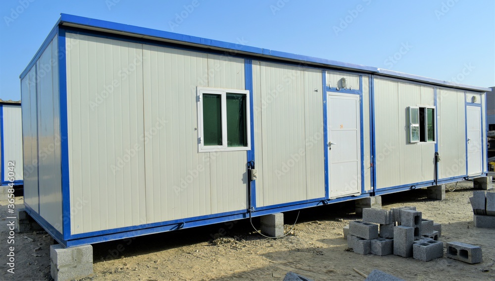 Portacabin, porta cabin, temporary labours camp , Mobile building in ...