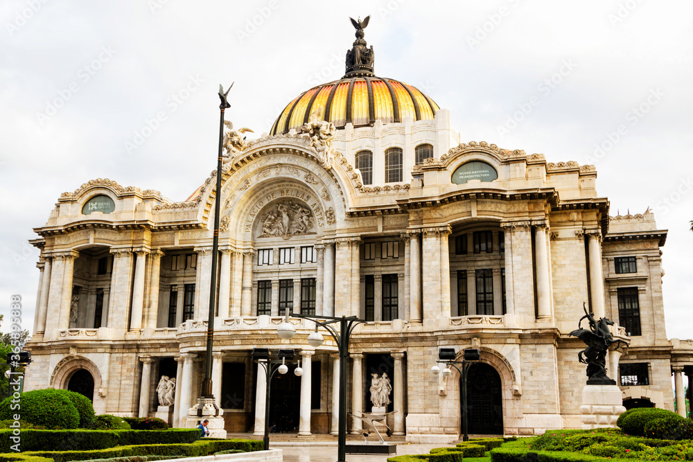 MEXICO CITY - NOV 14, 2017: Palacio de Bellas Artes or Palace of Fine ...