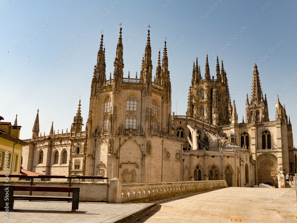 Burgos, a provincial capital in Spain’s autonomous community of Castile ...