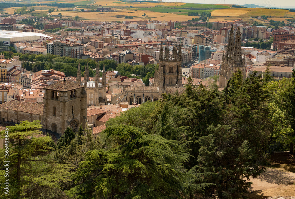 Burgos, a provincial capital in Spain’s autonomous community of Castile ...