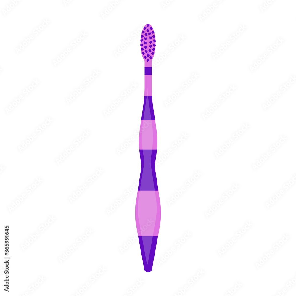 Toothbrush cartoon vector illustration of icon.Cartoon vector icon ...