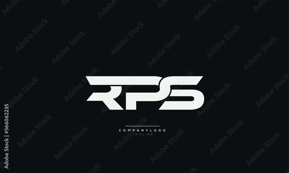 RPS Letter Business Logo Design Alphabet Icon Vector Symbol Stock ...
