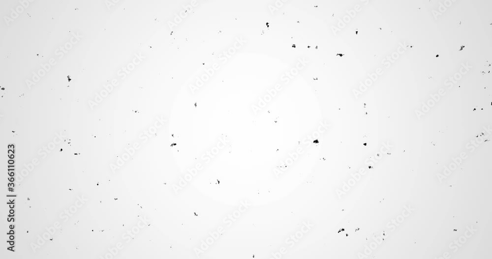 4k Old Film effect animation with dust effect with vignette. Old school ...