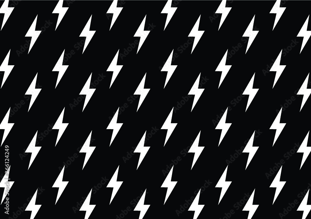 White flash pattern on black background. Vector flash pattern. Stock ...