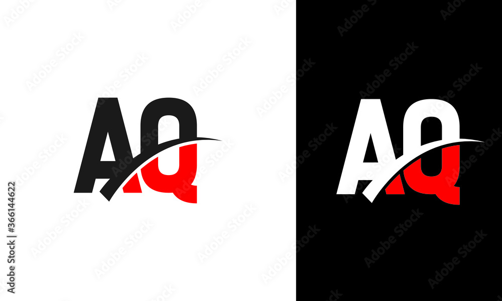 Letter Aq logo design - AQ Logo Vector For Your Business Stock Vector ...