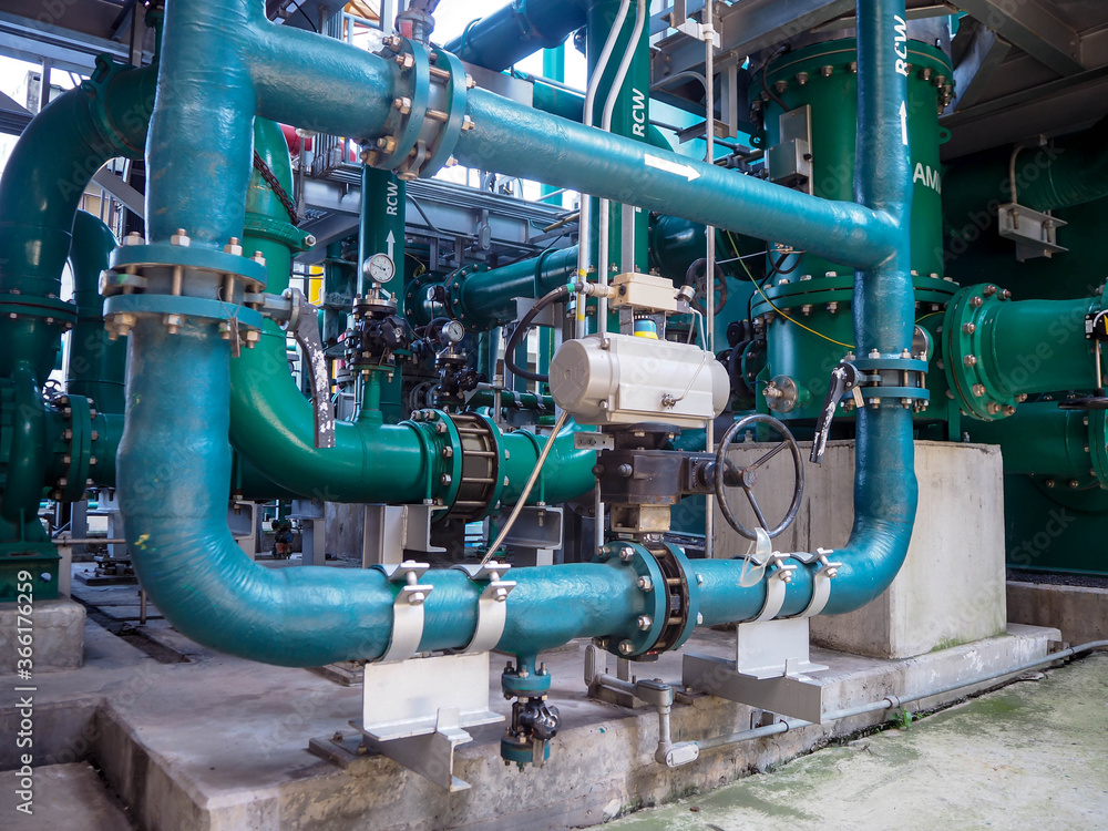 Control valve for control flow and pressure of process condition such ...