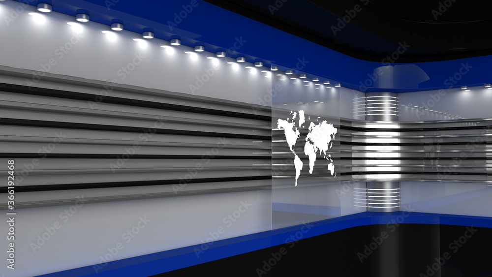 Tv Studio. Backdrop for TV shows. News studio. The perfect backdrop for ...