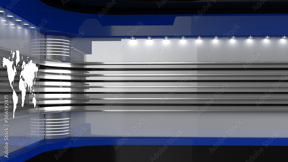 Tv Studio. Backdrop for TV shows. News studio. The perfect backdrop for ...