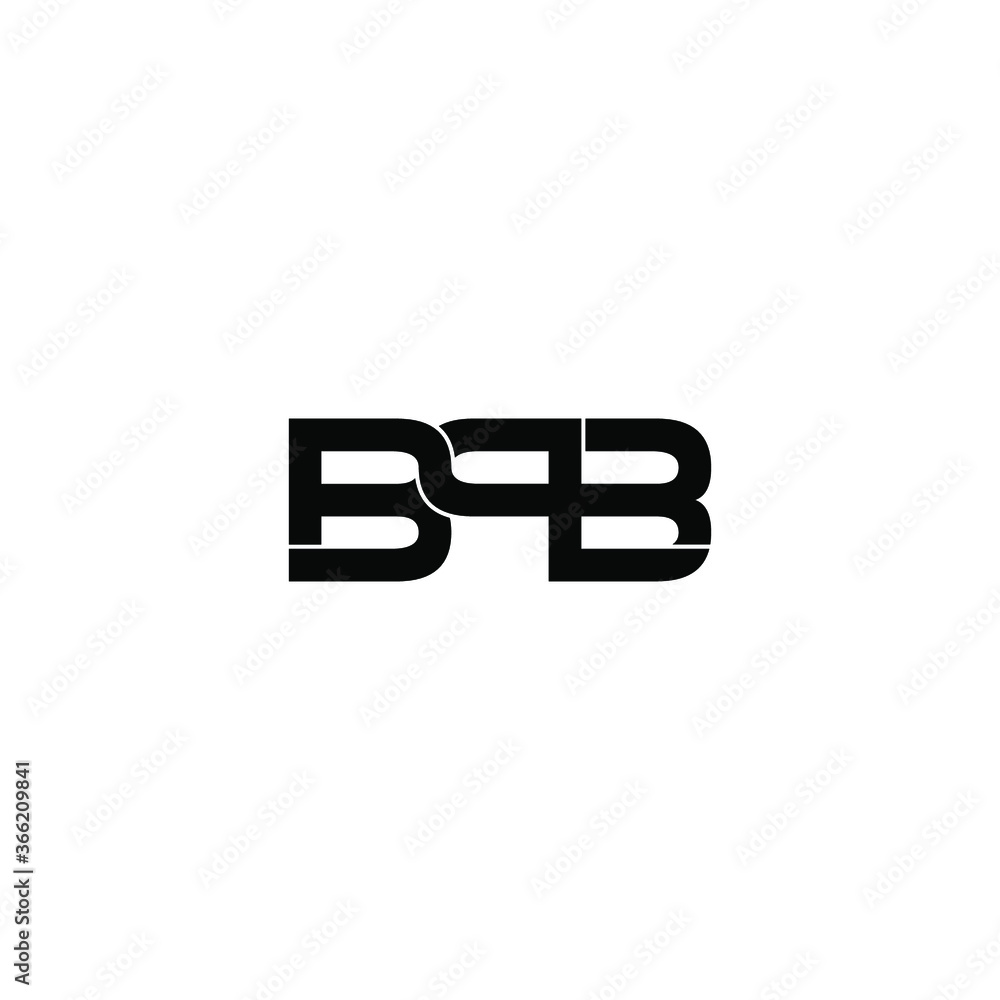 bpb letter original monogram logo design Stock Vector | Adobe Stock