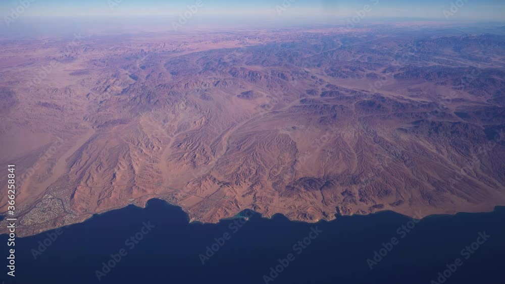 Video „Aerial view of Haql or Haqal - a city in the northwest of Saudi ...