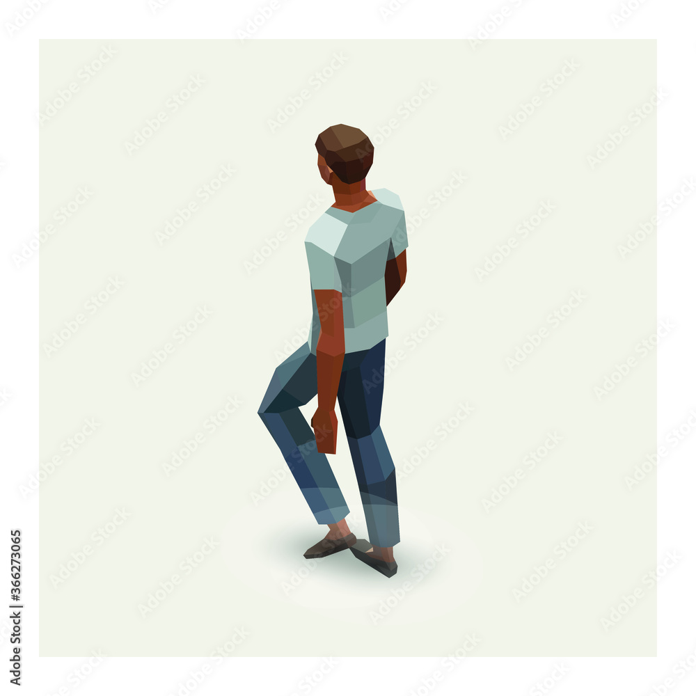 Human Walking Vector