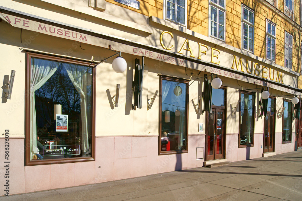Cafe Museum is traditional Viennese cafe. It opened in 1899. Cafe ...