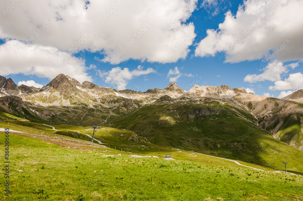 St. Moritz, Piz Nair, Piz Grisch, Piz Ot, Corviglia, Oberengadin ...