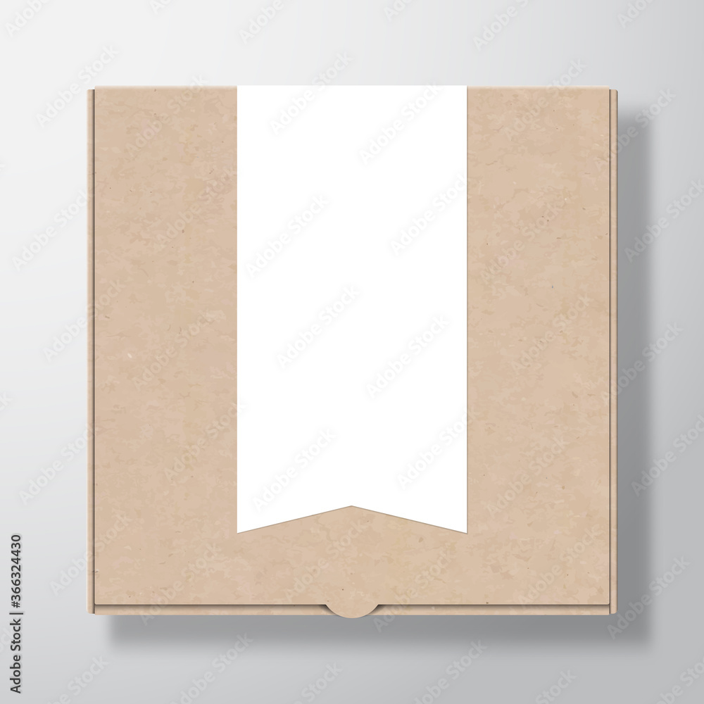 White Pizza Box Texture