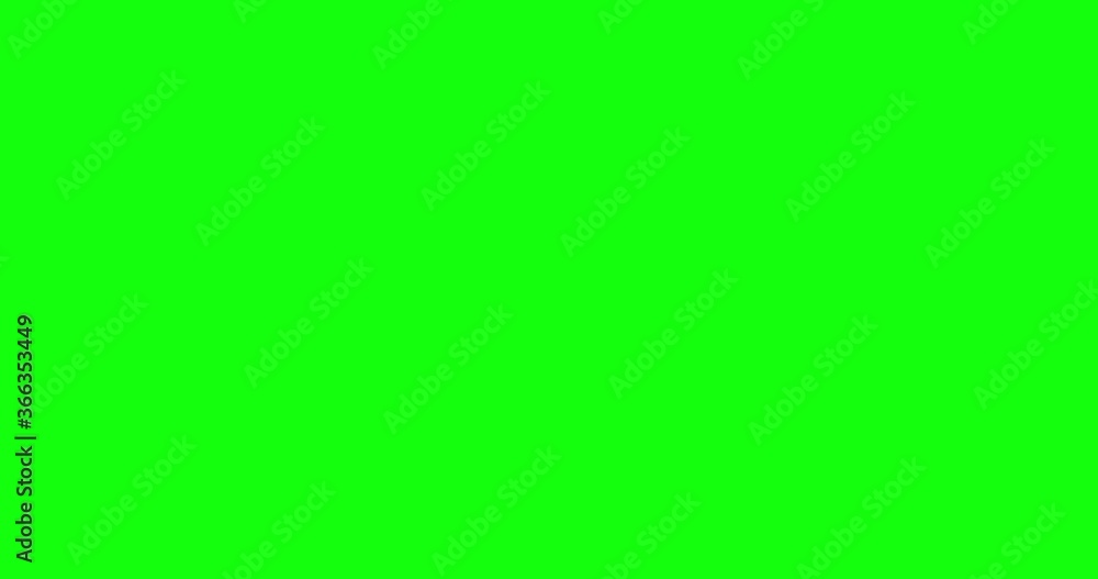 8 intro animations of an empty water bottle. Green screen Chroma Key ...
