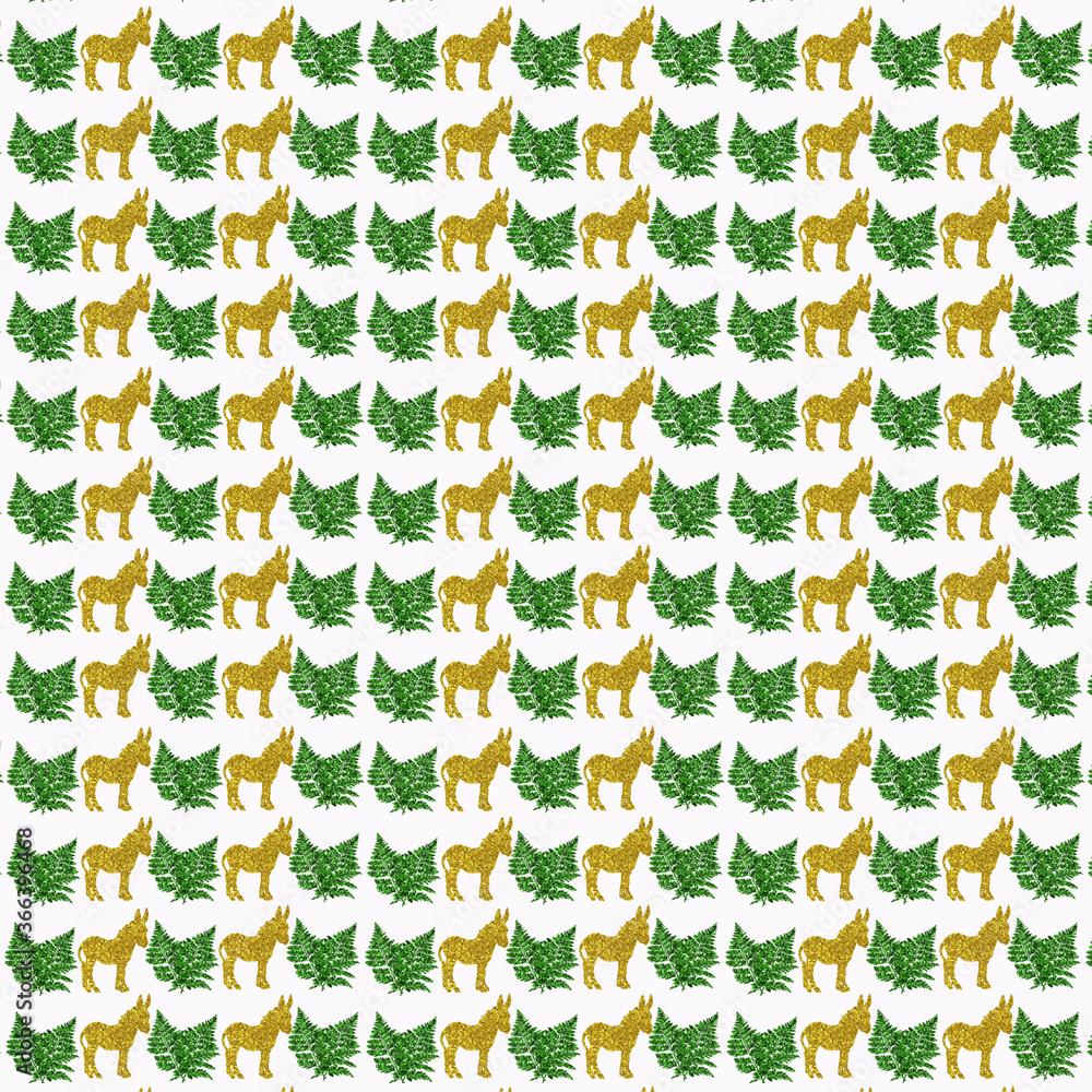 Donkey Ass Animal Patterns Texture seamless background, 3d illustration ...