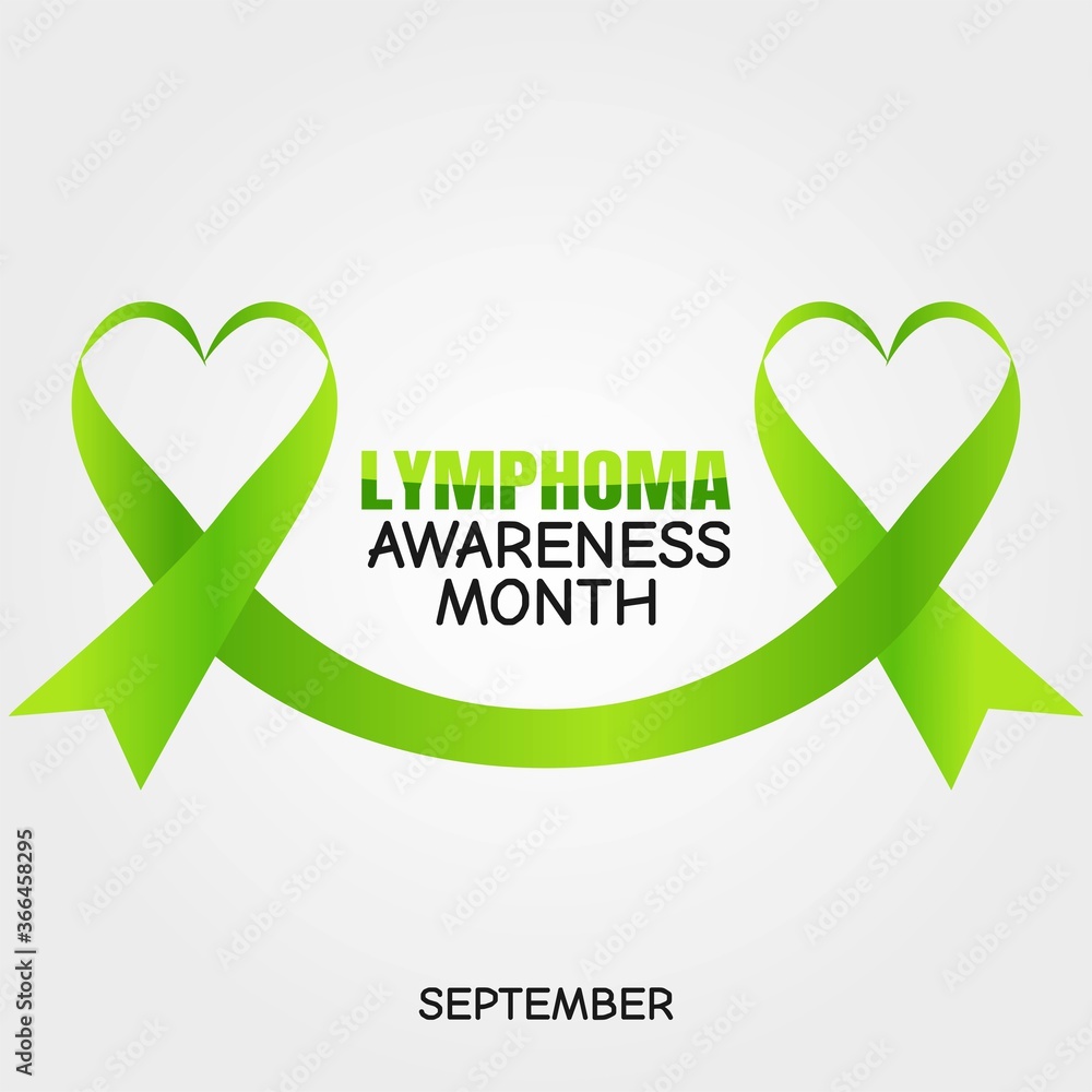 September is Lymphoma Awareness Month Vector Illustration Stock Vector ...