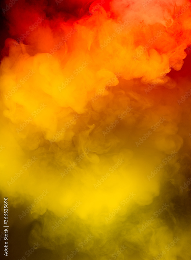 Abstract colorful, multicolored smoke spreading, bright background for ...