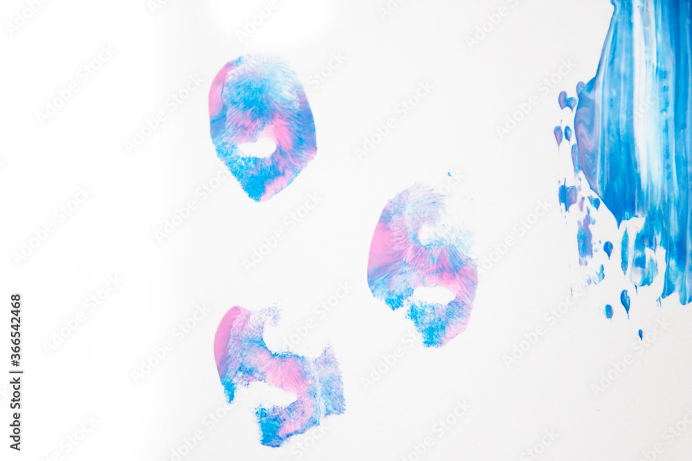 The paints colors of transgender flag. Conceptual illustration lesbian ...