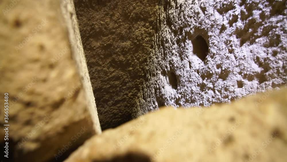 Deep Infinite black void, Ventilation Shaft In Kaymakli Underground ...