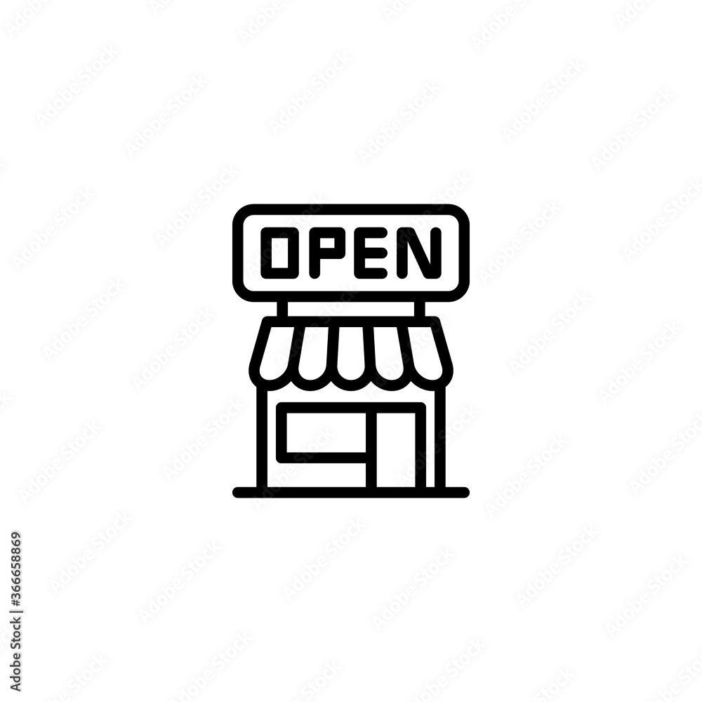 Open Shop Icon