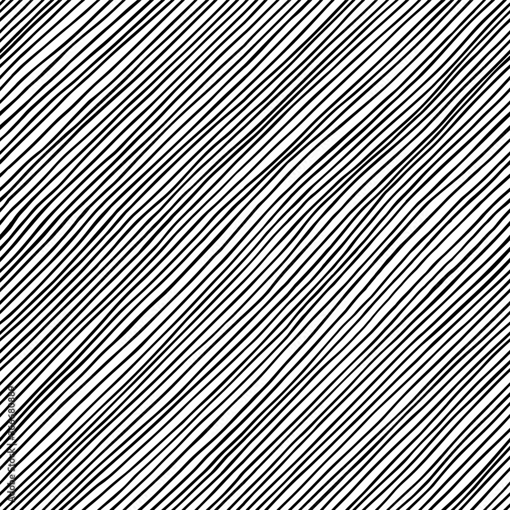 Seamless pattern. Simple background with hand drawn black and white ...