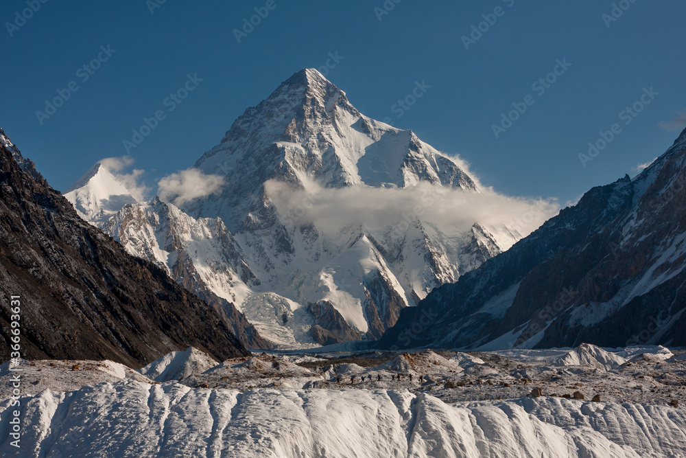 k2 , second highest mountain of Karakorum range in the world Stock ...