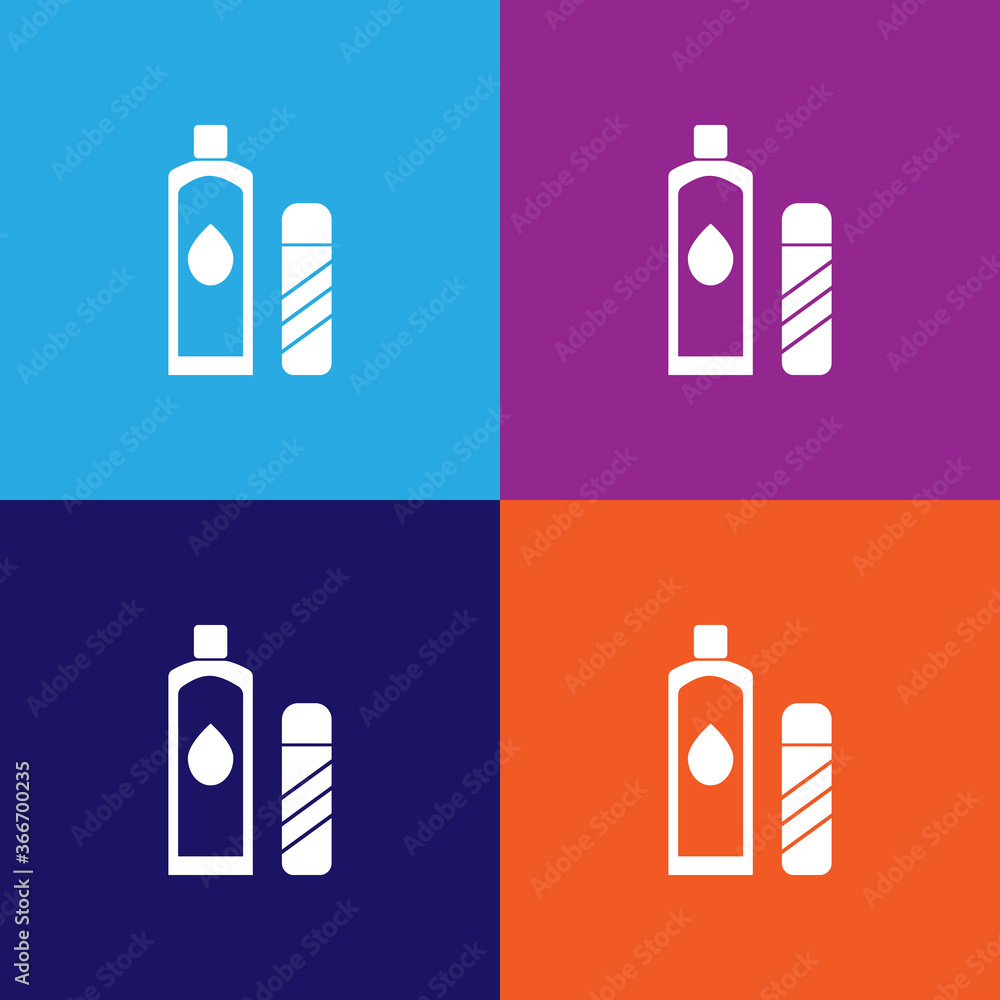 lotion icon. bathroom and sauna element icon. signs, outline symbols ...
