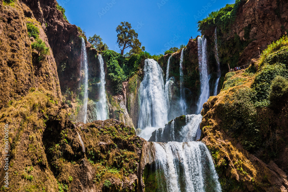 Ouzoud Waterfalls - a true natural wonder Stock Photo | Adobe Stock