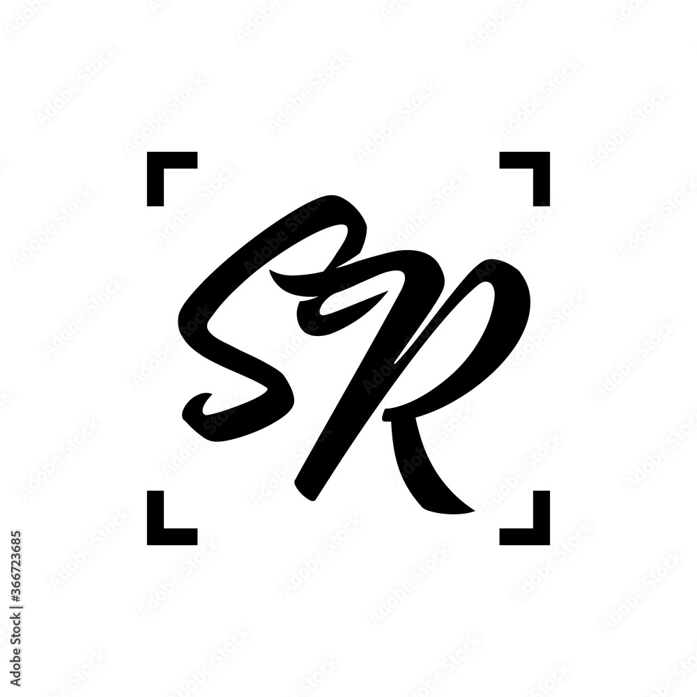 Logo Initial SR Design Graphic, Letter SR logo icon design template ...