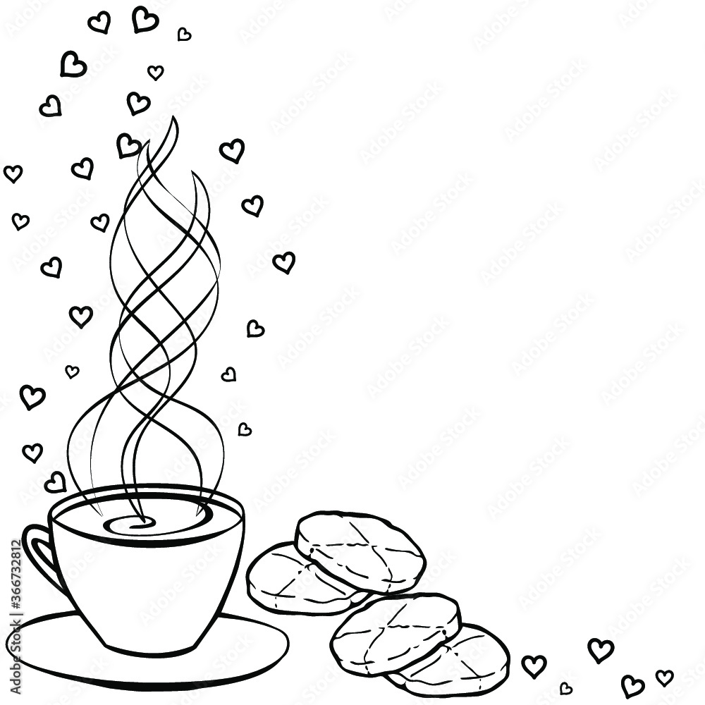 Coffee Mug Clip Art Borders