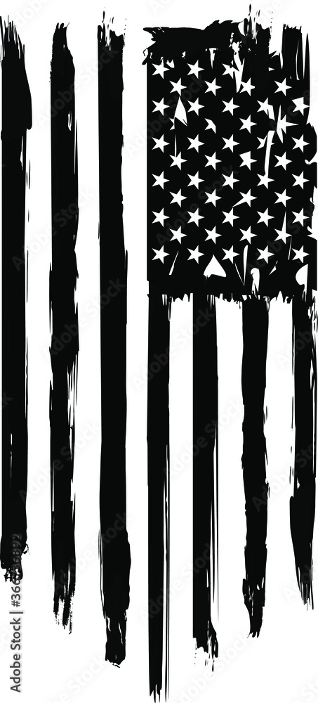 USA Flag, vector flag, american flag, EPS 10. army, military, veterans ...