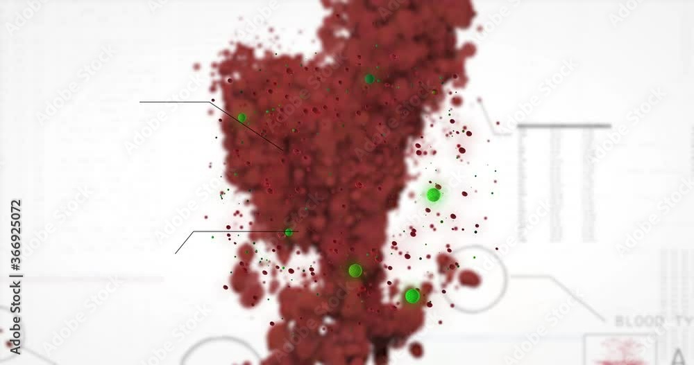 Dangerous virus is detected in a blood sample. Digital analysis of ...