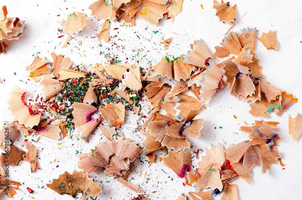 Pencil Shavings Pile