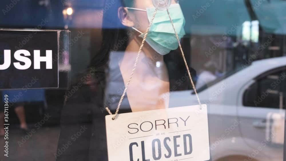 cafe or restaurants and business reopen after coronavirus quarantine is ...