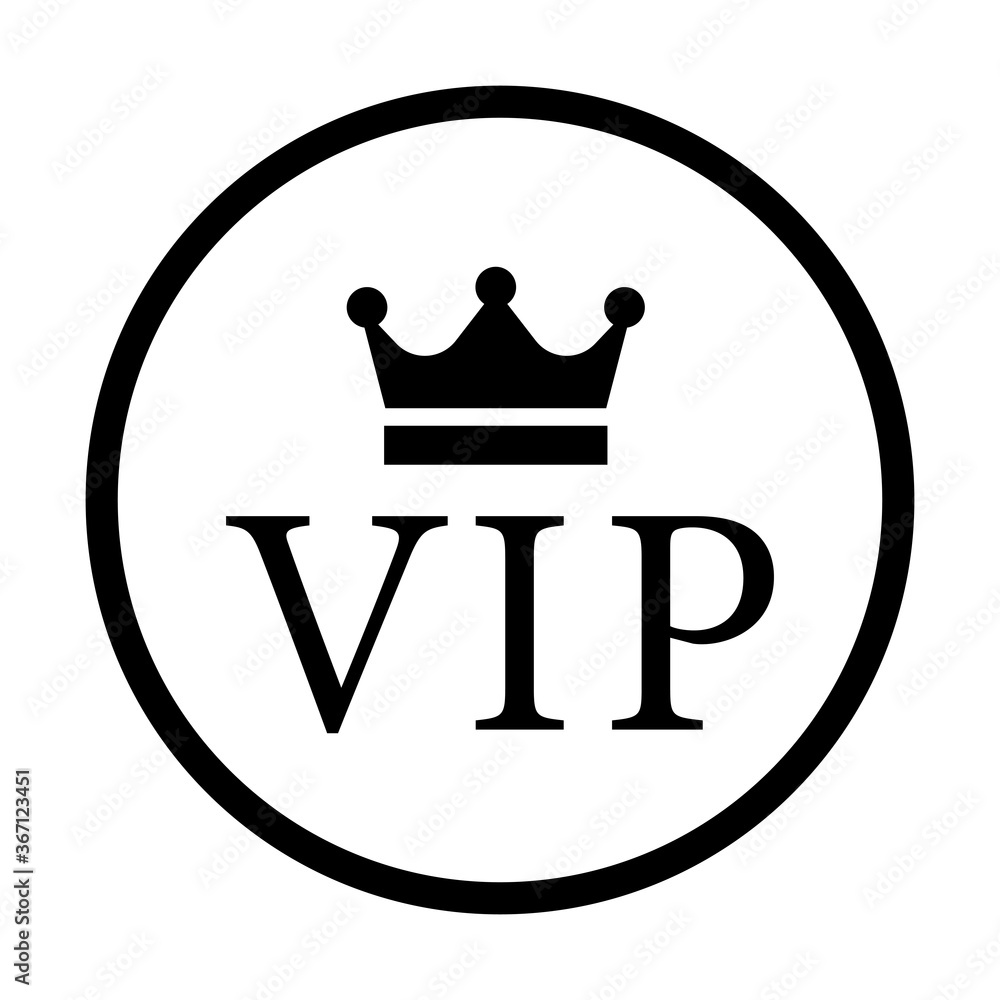Vip icon isolated on white background. VIP vector sign. Premium and ...