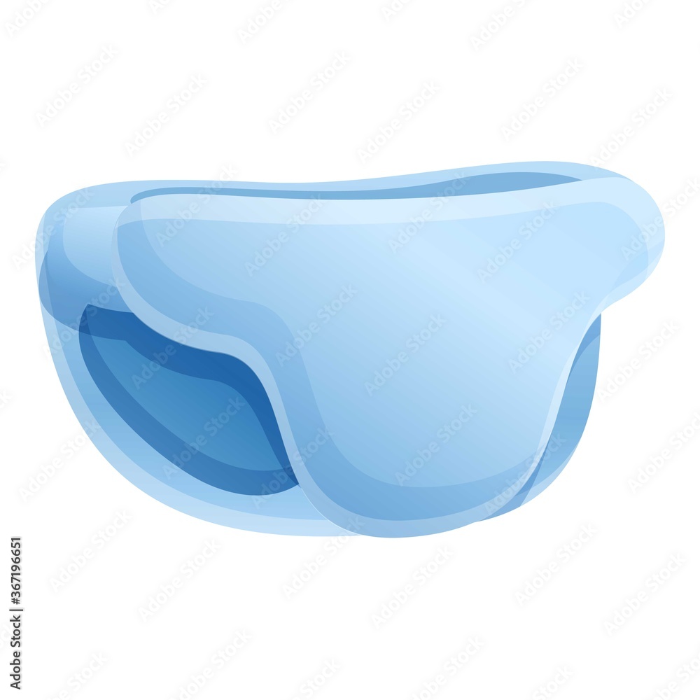 Child diaper icon. Cartoon of child diaper vector icon for web design ...
