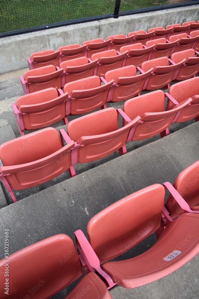 Stadium Seats Stock Photo | Adobe Stock