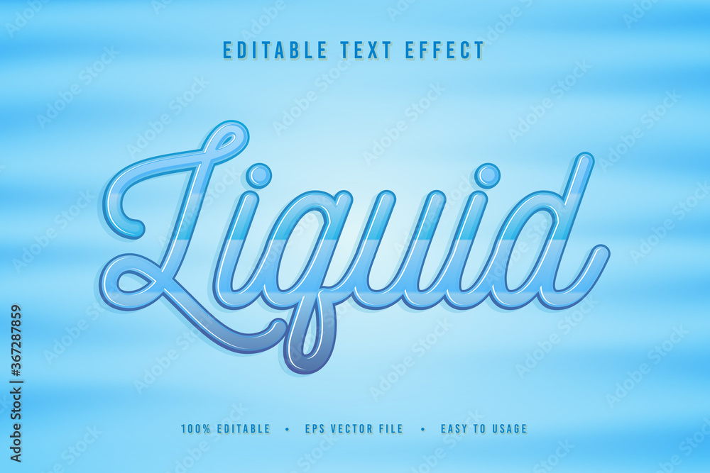 decorative liquid Font and Alphabet vector Stock Vector | Adobe Stock