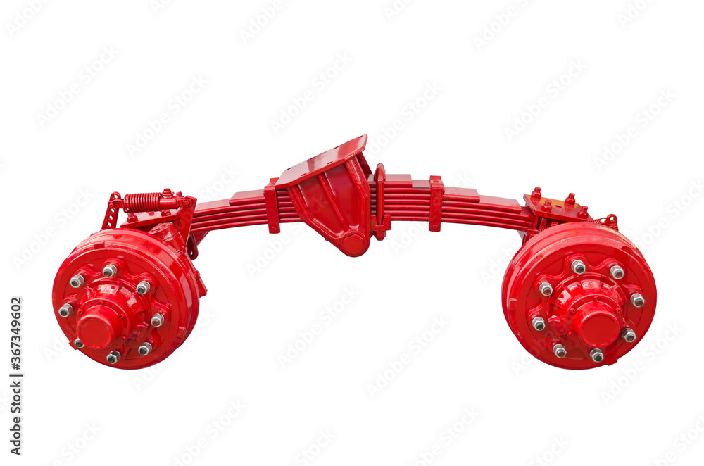 A leaf spring is a simple form of spring commonly used for the ...