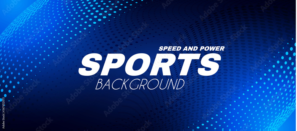 Abstract sport background with motion elements. Light dynamic effect ...