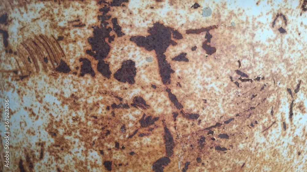 rusty metal background,Metal surfaces with rust stains and strong ...