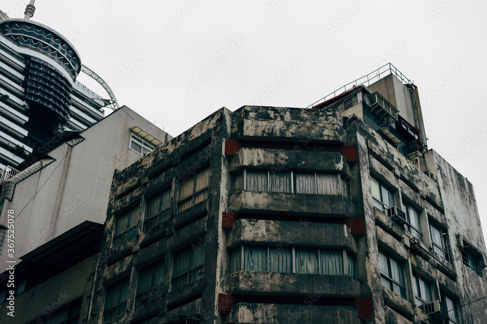 Rotten building in Asia Stock Photo | Adobe Stock