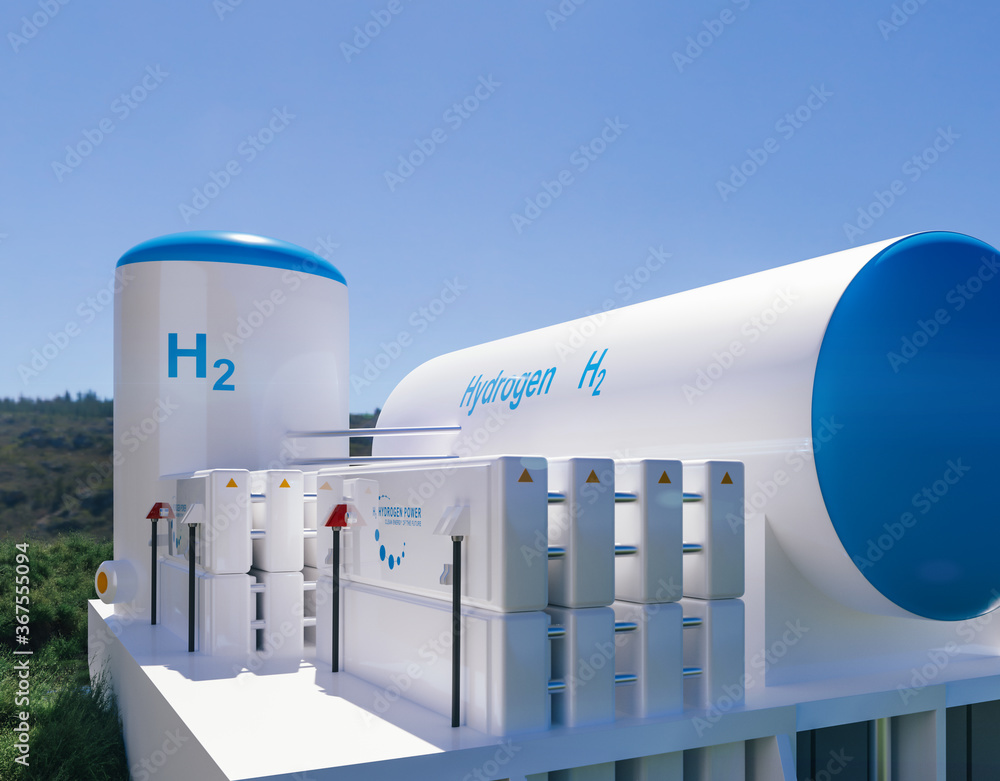 Hydrogen renewable energy production - hydrogen gas for clean ...