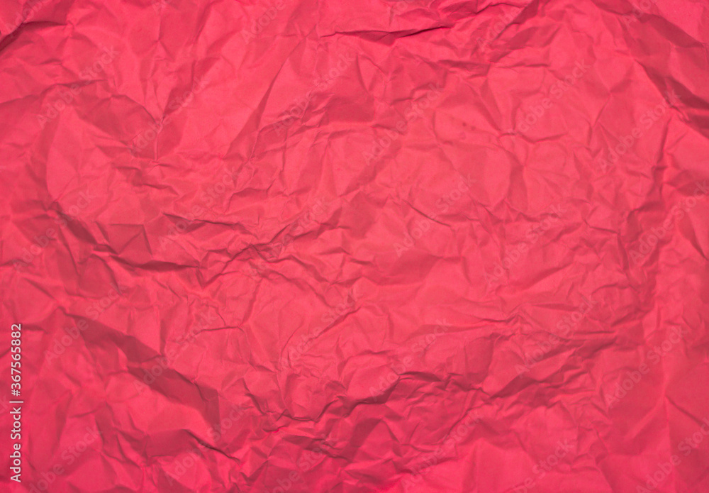 Crumpled red background. Wrinkled red texture. Stock Photo | Adobe Stock