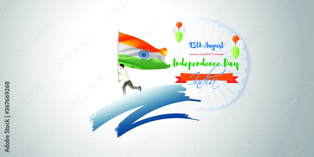 VECTOR ILLUSTRATION FOR INDIAN INDEPENDENCE DAY 15 AUGUST, OFFER BANNER ...