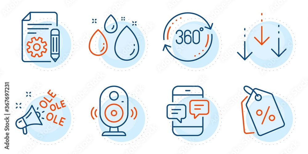 Phone messages, Discount tags and Ole chant signs. Full rotation ...