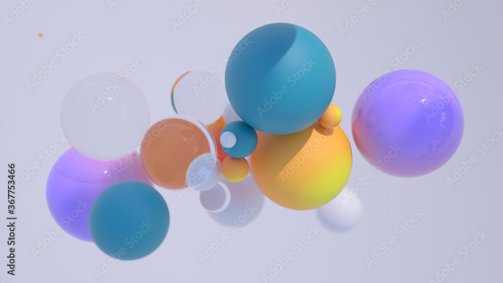 Balls Wallpaper 3d